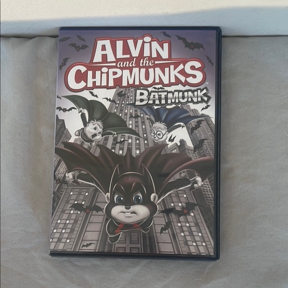Media | Alvin And The Chipmunks Batmunk Dvd 212 Home Video Movie Kids ...